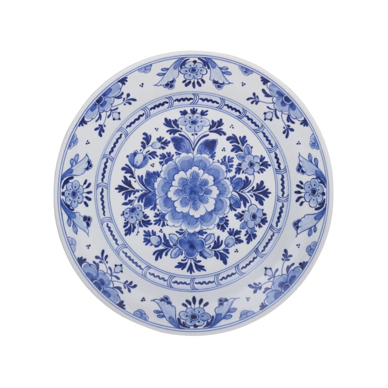 Tegelplaat Vermeer Straatje - Royal Delft