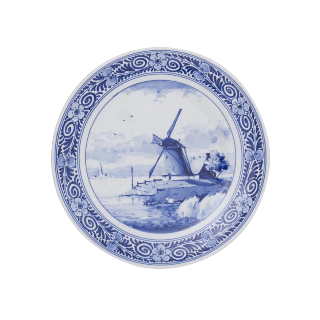 Plate windmill - Royal Delft
