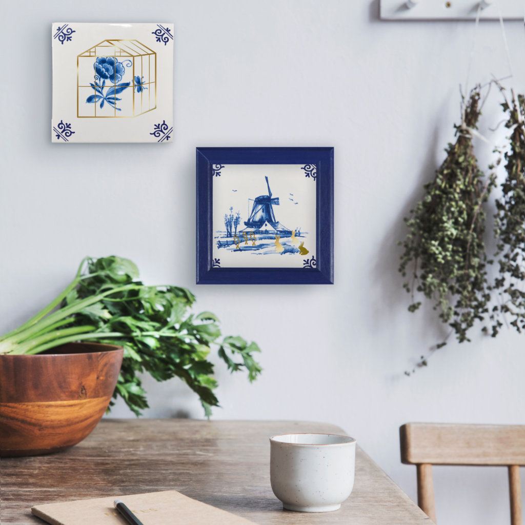 Goldie Tiles | Delfts Blauwe Tegel | Uit de kas | Royal Delft