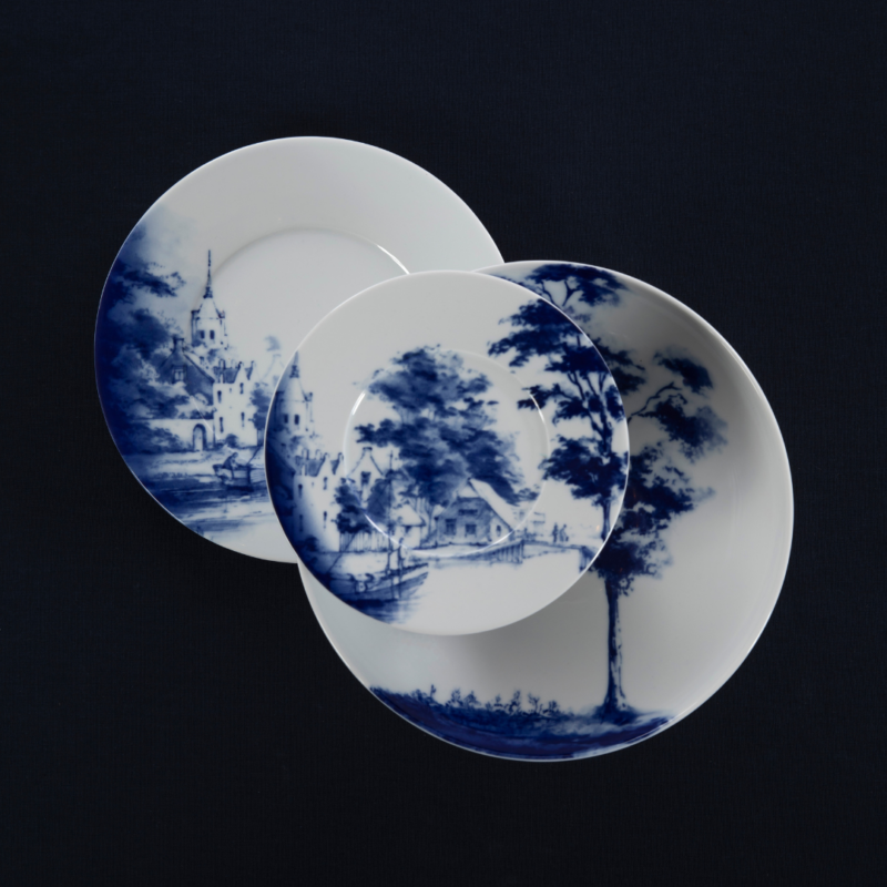Dutch Dawn Deep plate | Dutch Dawn Tableware Collection | Delft Blue ...